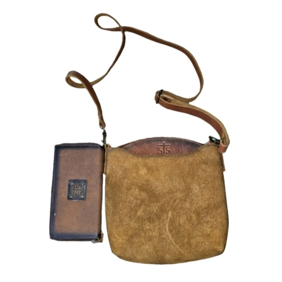 STS Ranchwear | Bags | New Leather Cowgirl Crossbody Hobo Bag Shoulder ...